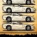 C5 Generation Corvette Canvas Poster Print, 12x18, 16x24, 1997 to 2004 ...
