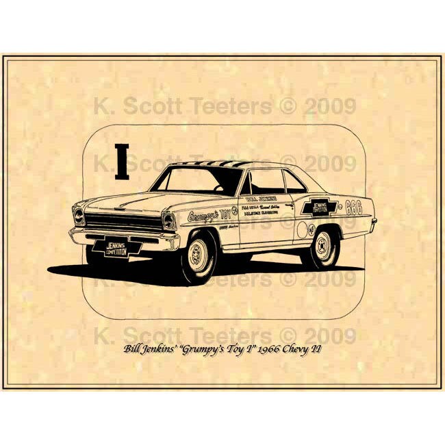 Bill Jenkins' Grumpy's Toy I Super Stock, '66 Chevy II Nova Super Stock ...