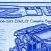 2006-2013 427 LS7 Z06 Corvette Engine Blueprint Series Poster Art Print ...