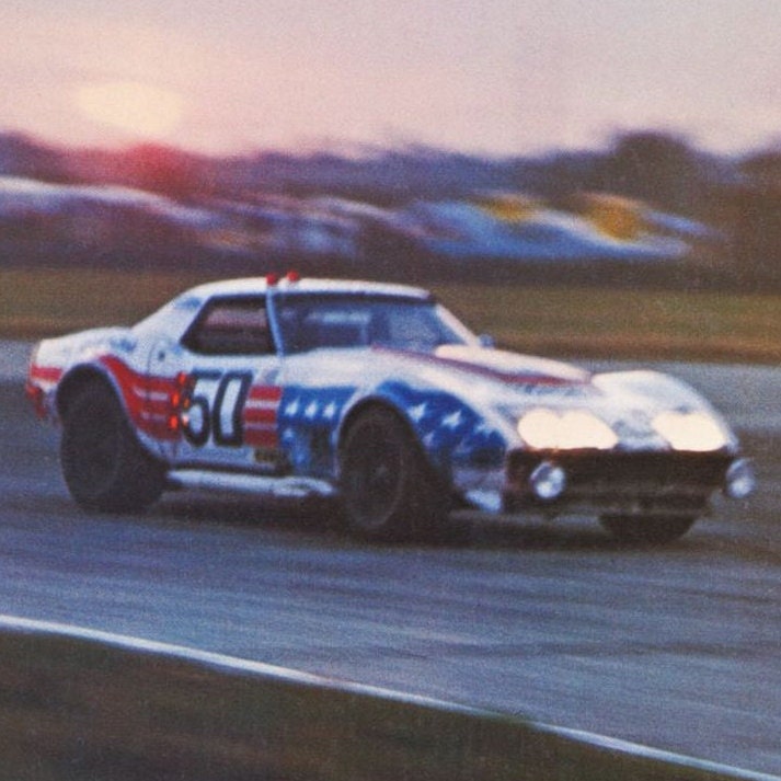 John Greenwood BF Goodrich Corvette Race Car 1973 12 Hours of Sebring ...