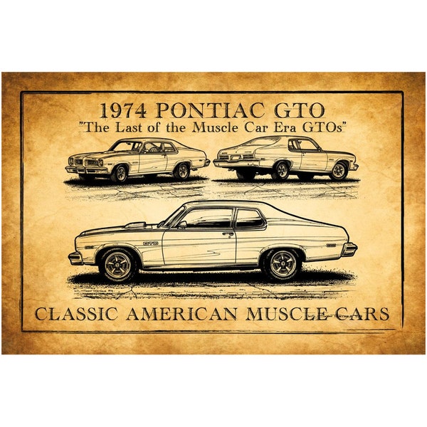 Pontiac Gto Birthday - Etsy