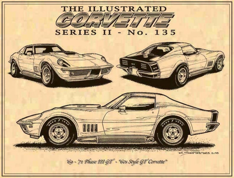 1969-71 Baldwin Motion Phase III GT Corvette C3 Car - Etsy