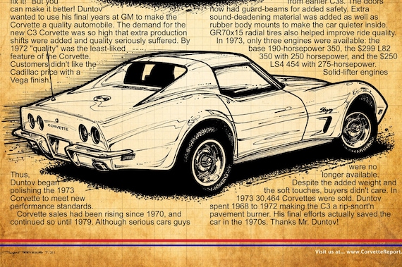 C3 Corvette Years