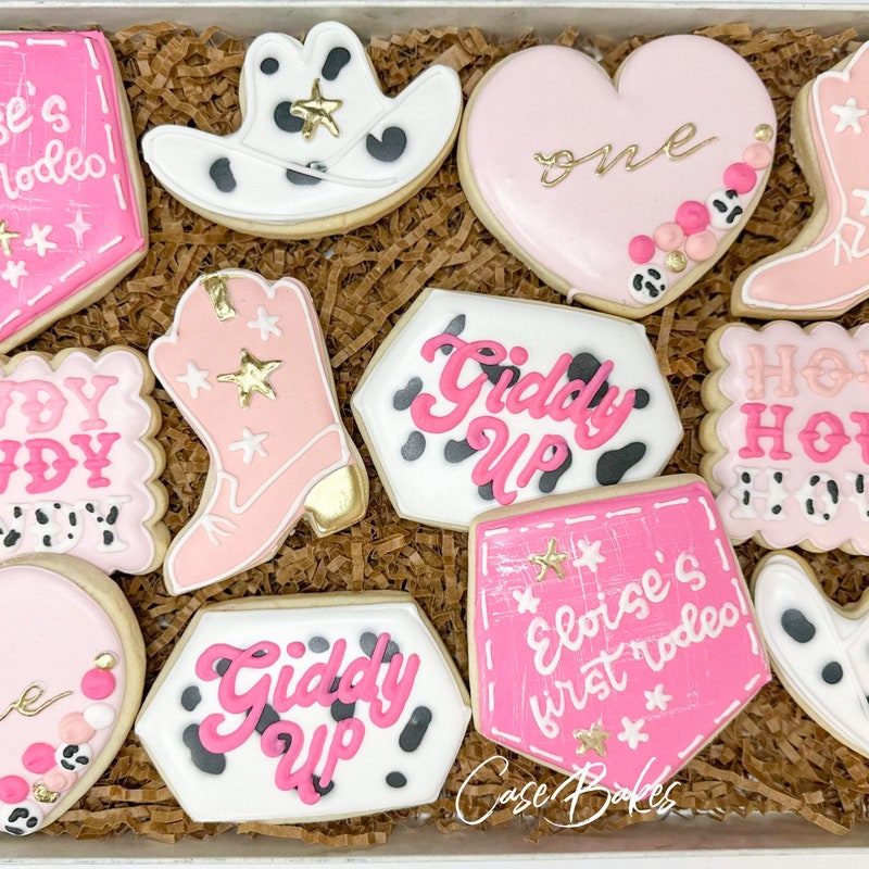 Western Theme Cookies - Etsy