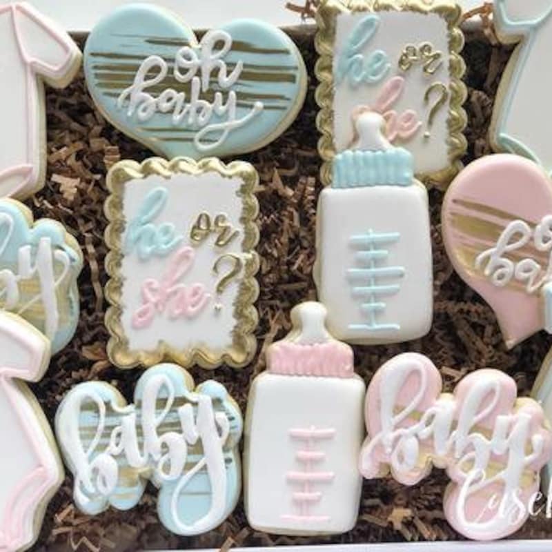 Gender Reveal Cookie - Etsy