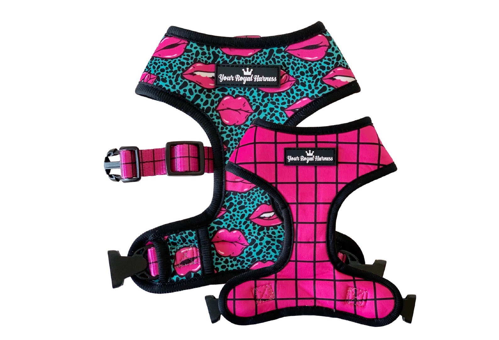 Soft Dog Harness Neoprene Reversible Dog Harness Dual | Etsy