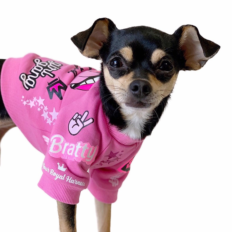 Dog Sweater Dog Top Pink Cute Dog Clothes Dog - Etsy