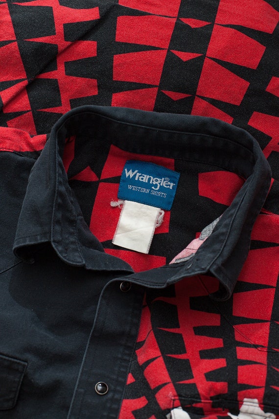 Wrangler Graphic Western Shirt - Gem