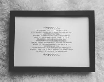 Calligraphy quote | Etsy