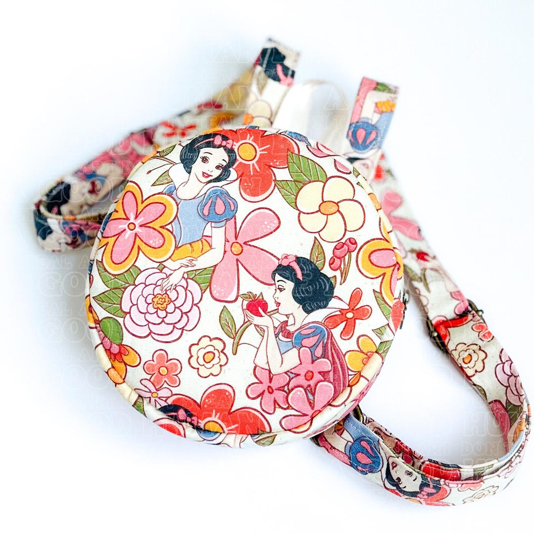 Circle Backpack Fairest Princess Zipper Backpack Kids Backpack Kids ...