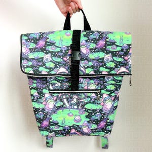 Zipper Backpack Bog Frogs Backpack Kids Backpack Utility Backpack Fall ...