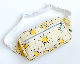 Kids Fanny Pack - Child Size Fanny Pack - Belted Waist Bag - Kids Hip ...