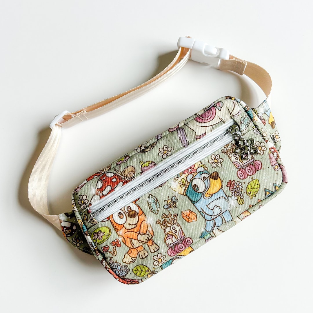 Kids Fanny Pack - Whimsical Heelers Fanny Pack - Belted Waist Bag ...