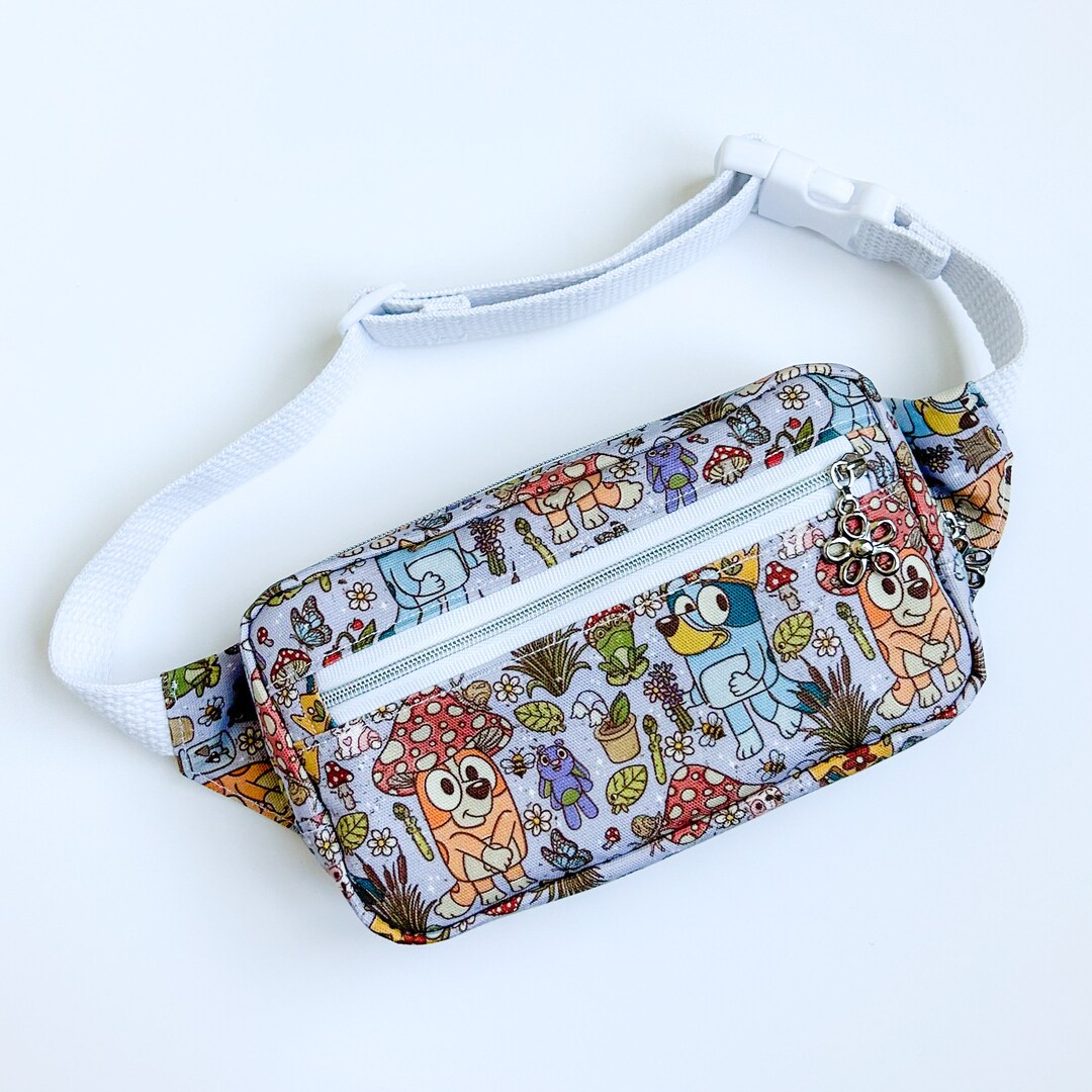 Kids Fanny Pack - Cottagecore Heelers Fanny Pack - Belted Waist Bag ...