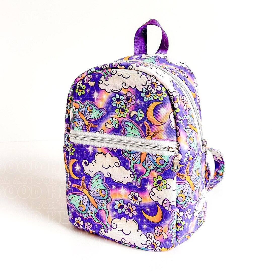 Mini Backpack for Kids or Adults | Small Canvas Backpack | Zipper ...