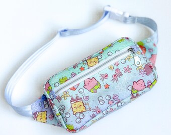 Kids Fanny Pack - Child Size Fanny Pack - Belted Waist Bag - Kids Hip ...