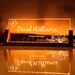 Personalized Desk Name Plate With Wooden Base, Personalized Office ...