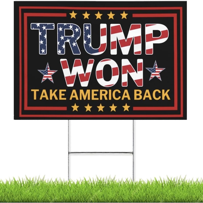 Trump Yard Signs 2024 - Etsy