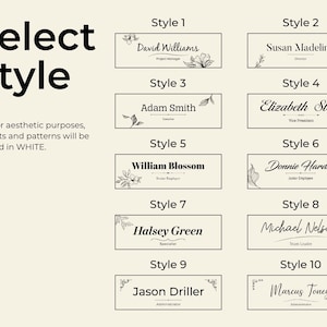 Personalized Desk Name Plate With Wooden Base, Personalized Office ...