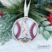 Personalized Baseball Ornament, Custom Baseball Ornaments, Baseball ...