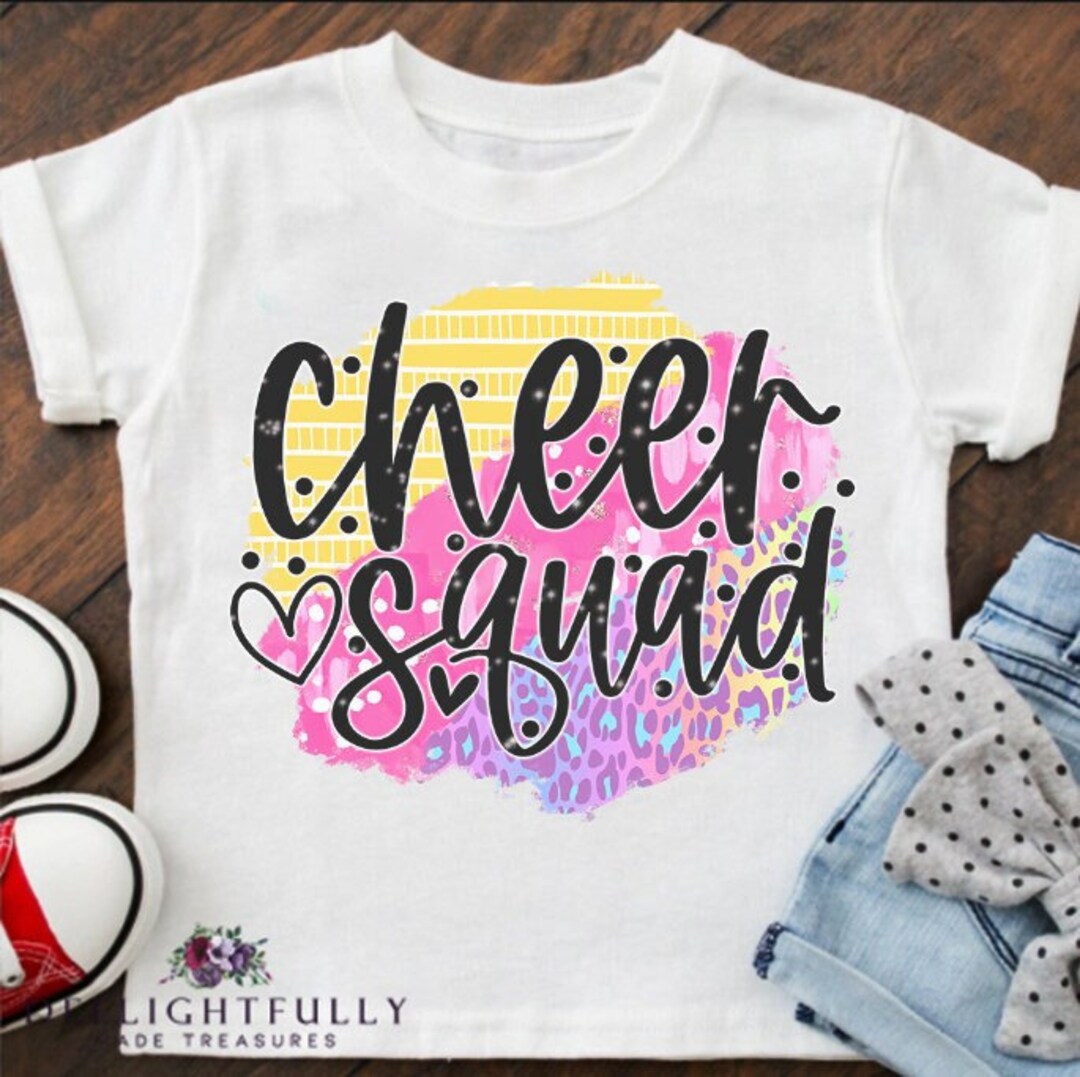 Cheer Squad Tshirt Girl Cheer Shirts Cheer Team Gifts for - Etsy