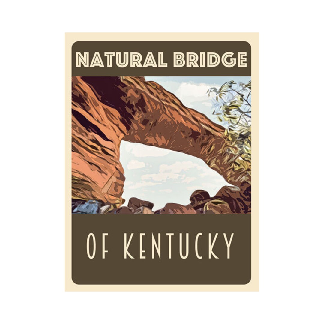 Natural Bridge of Kentucky Poster - Etsy