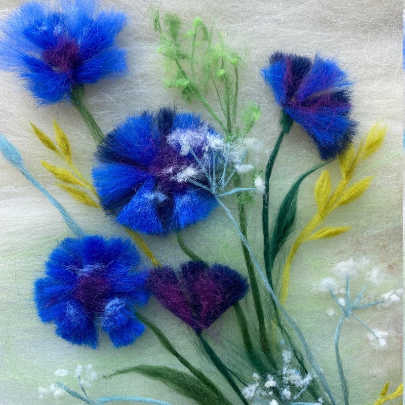 Wool Painting - Etsy