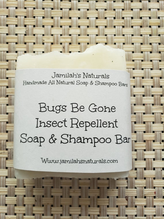 Bugs Be Gone Insect Repellent Soap & Shampoo Bar | Etsy