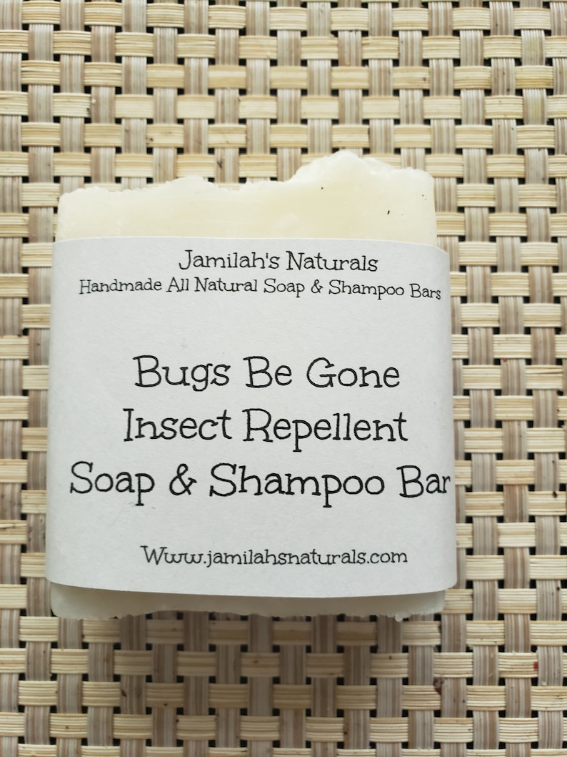 Bugs Be Gone Insect Repellent Soap & Shampoo Bar - Etsy
