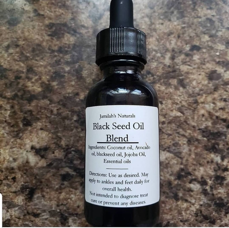 Black Cumin Oil Blend - Etsy