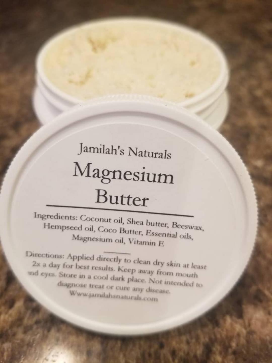 Magnesium Butter - Etsy