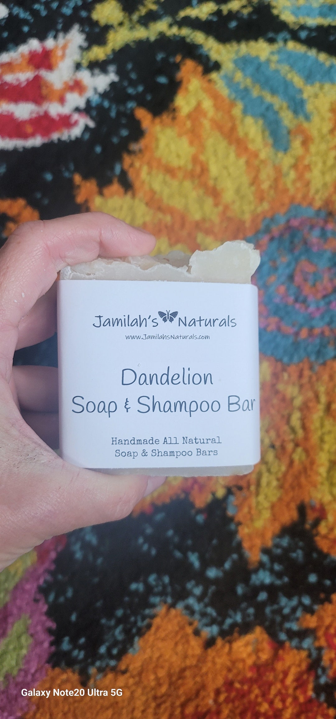 Dandelion Soap and Shampoo Bar - Etsy