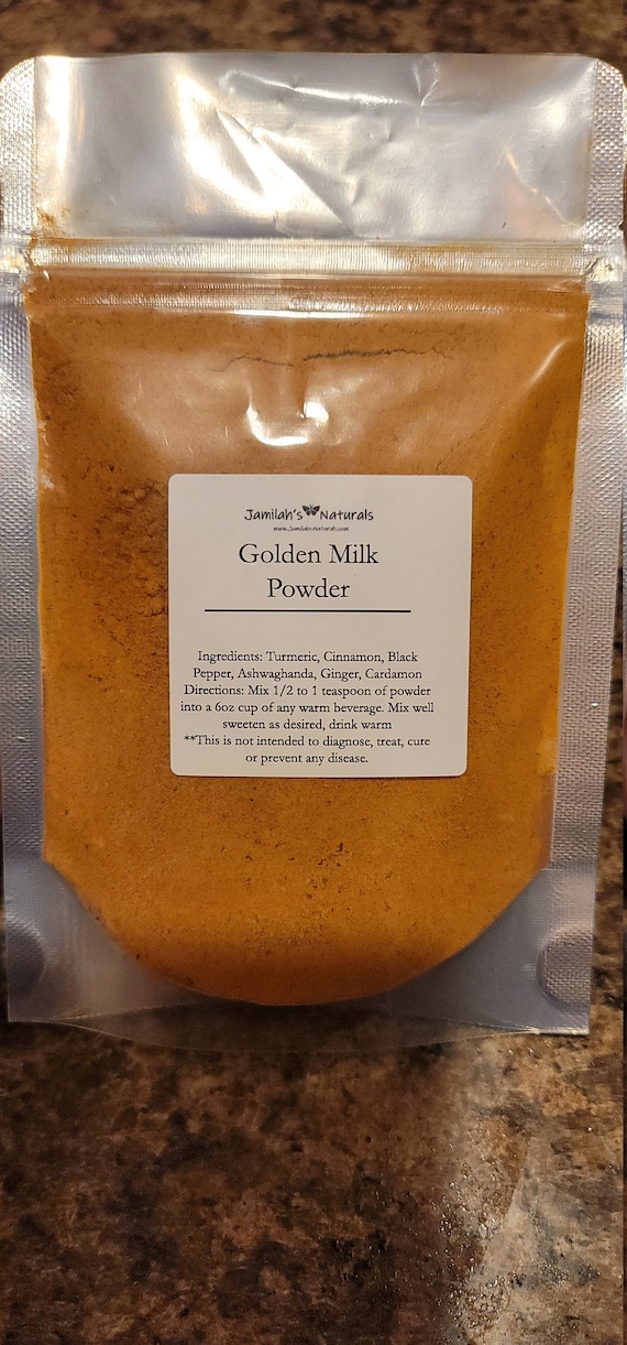 Golden Milk Powder | Etsy