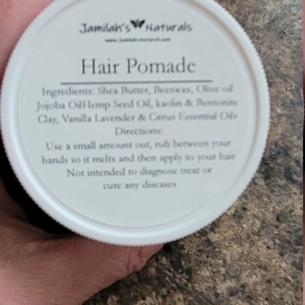 Hair Pomade Label - Etsy