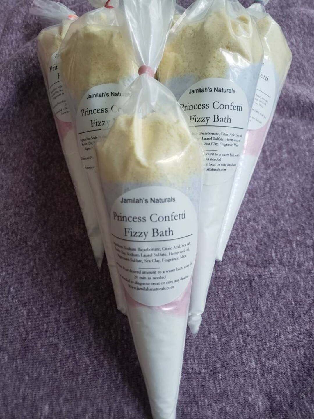 Princess Confetti Fizzy Bath - Etsy