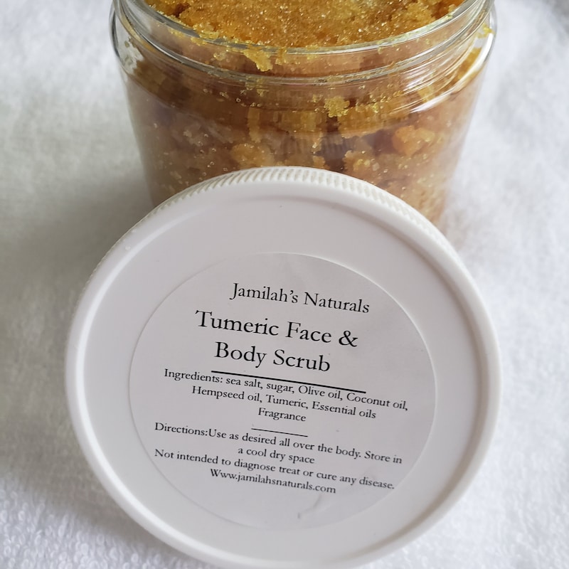 Tumeric Scrub - Etsy