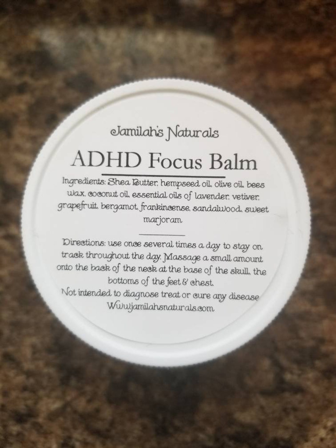 Focus Balm - Etsy
