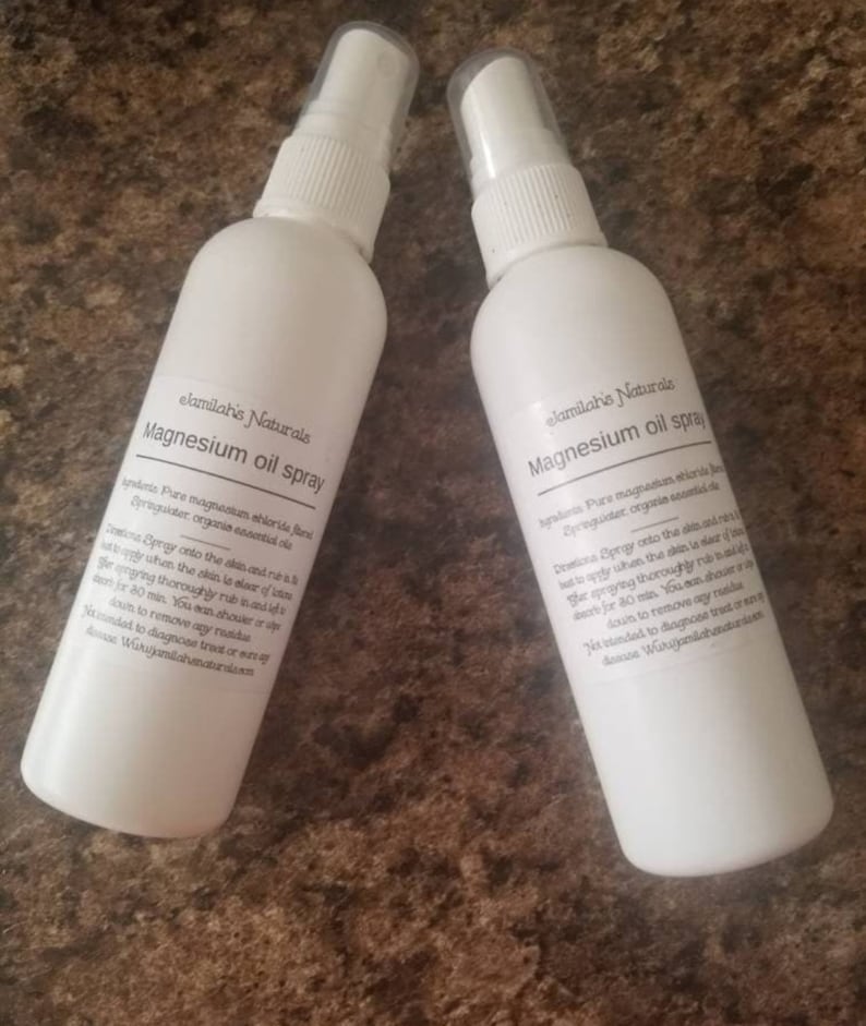 Magnesium Oil Spray - Etsy