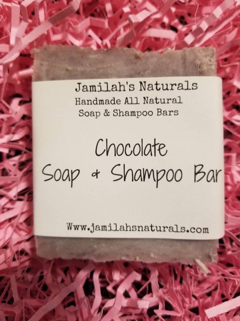 Chocolate Coconut Soap & Shampoo Bar - Etsy