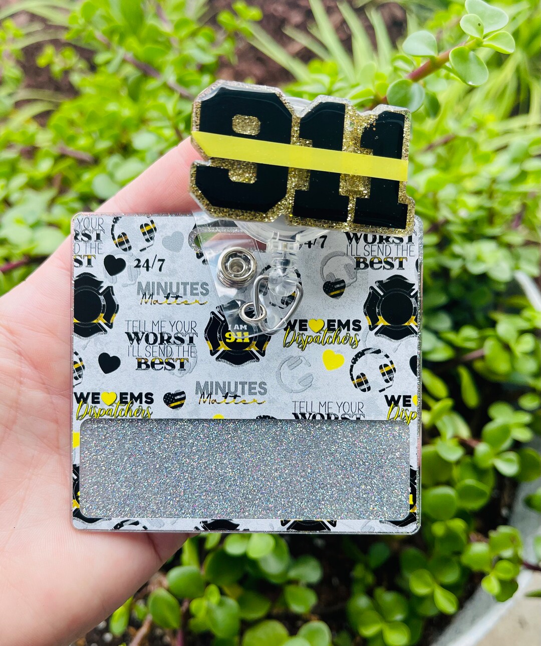 Dispatch Badge Buddy With Badge Reel - Etsy