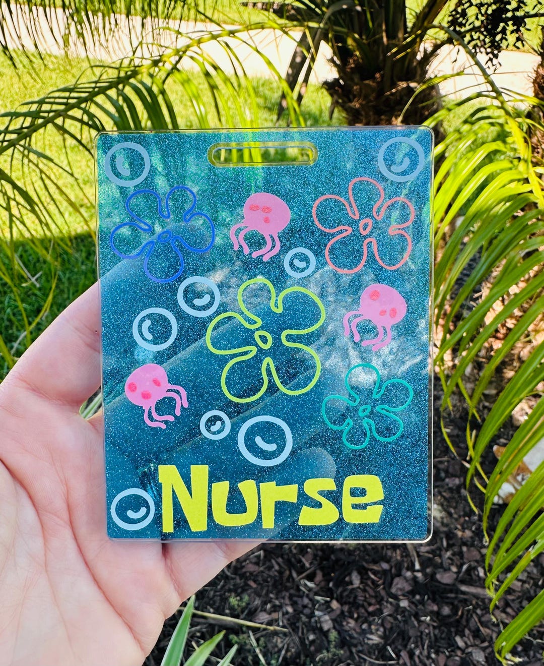 Ocean Character Badge Buddy - Etsy