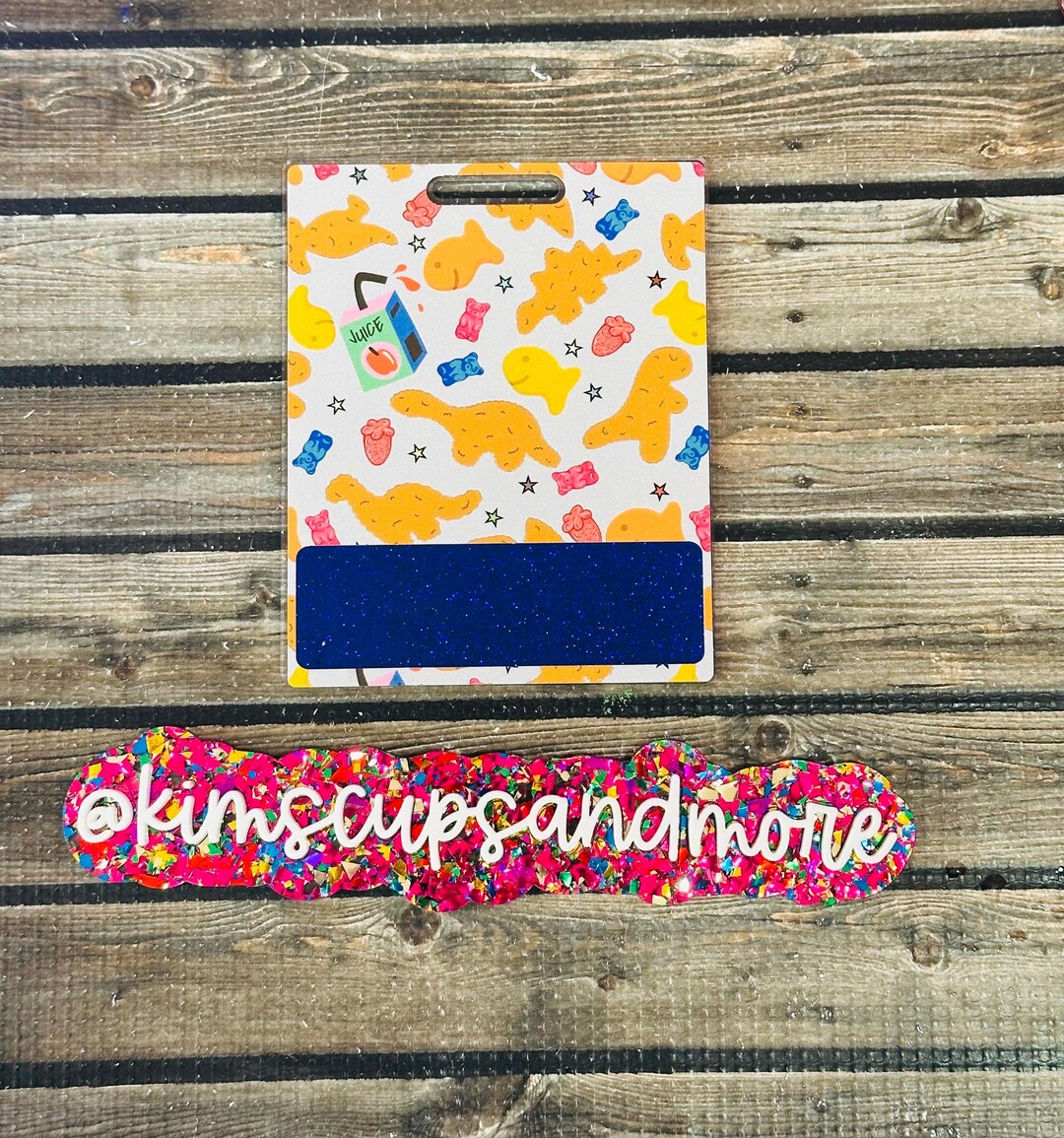 Kids Favorite Snacks Badge Buddy - Etsy