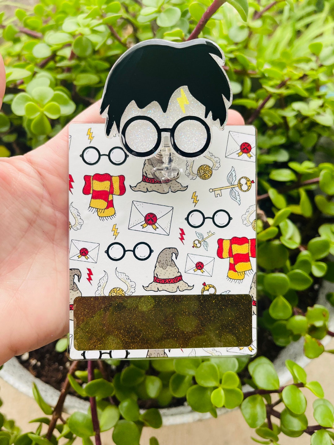 Wizard Badge Buddy With Matching Badge Reel - Etsy