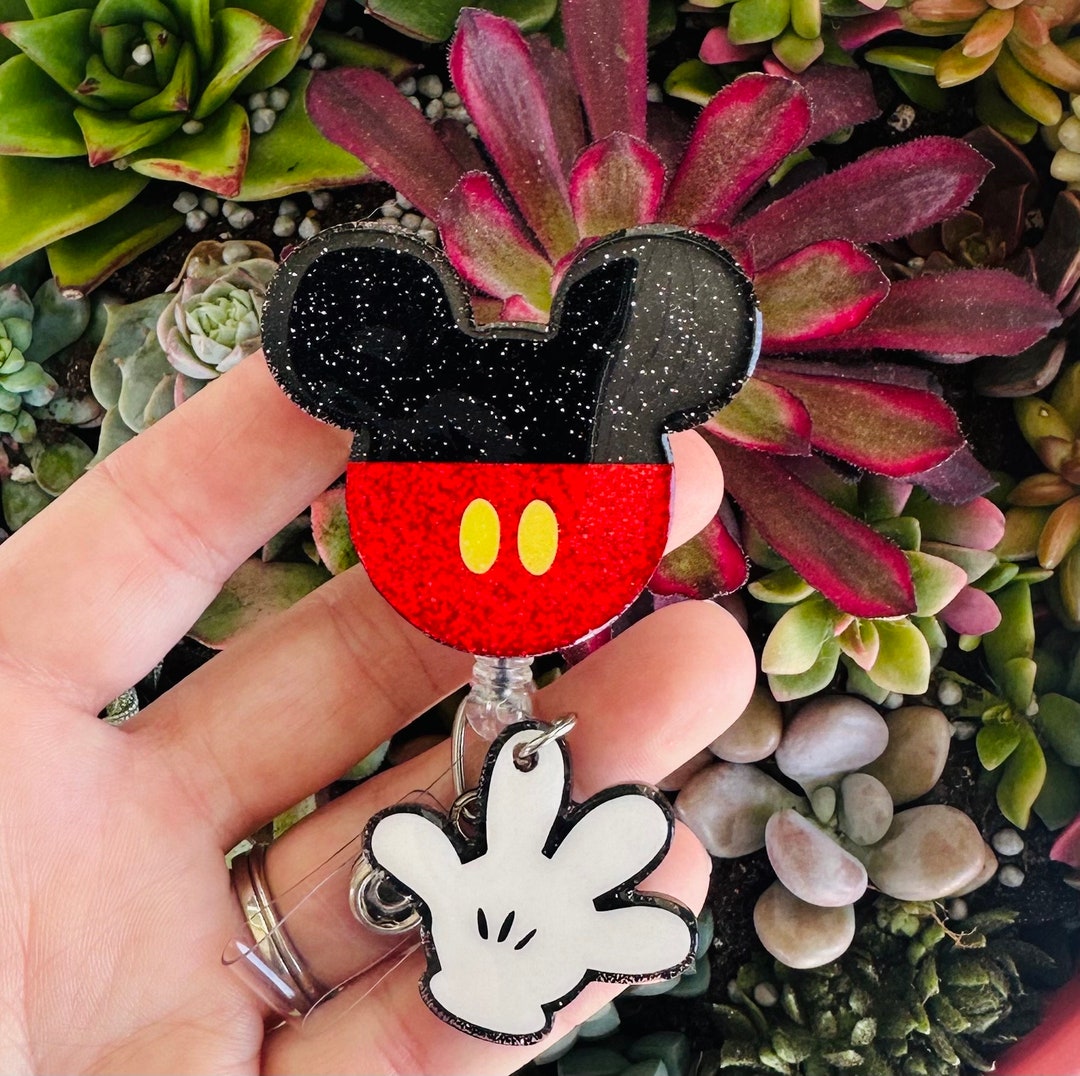 Mouse Inspired Badge Reel - Etsy