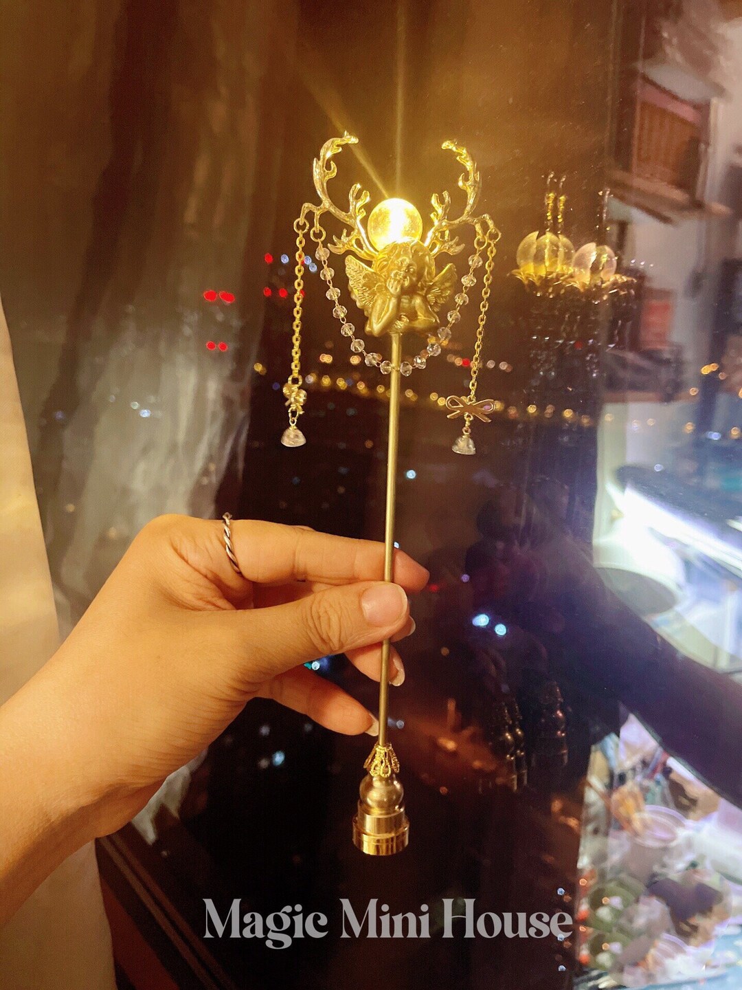 Handmade Dollhouse Miniature Battery Operated LED Floor Lamp - Etsy