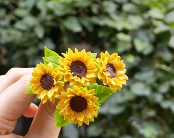Miniature Sunflower - Etsy