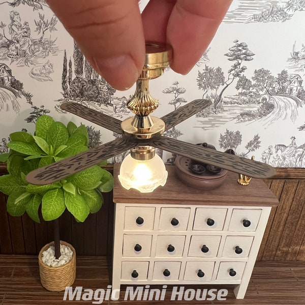Dollhouse Ceiling Fan - Etsy