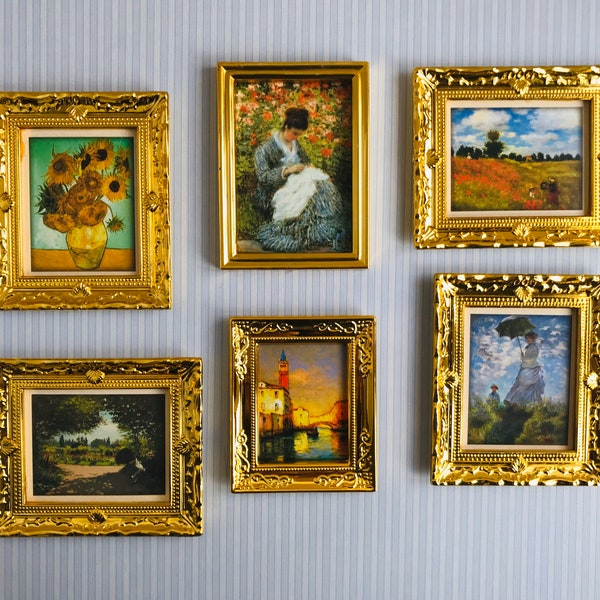 Miniature Paintings - Etsy