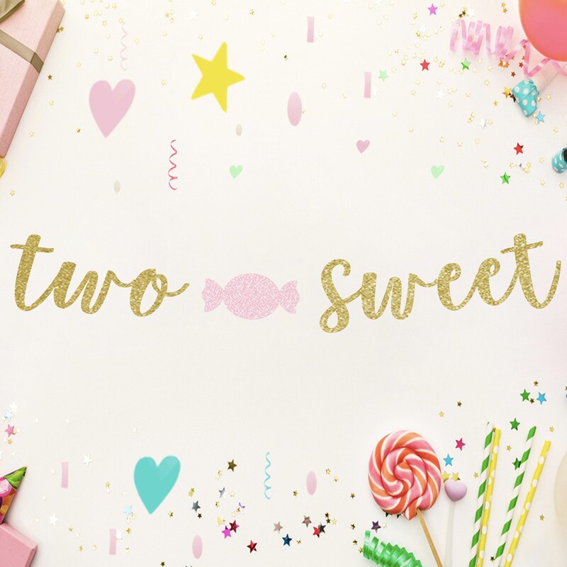 Two Sweet Banner - Etsy
