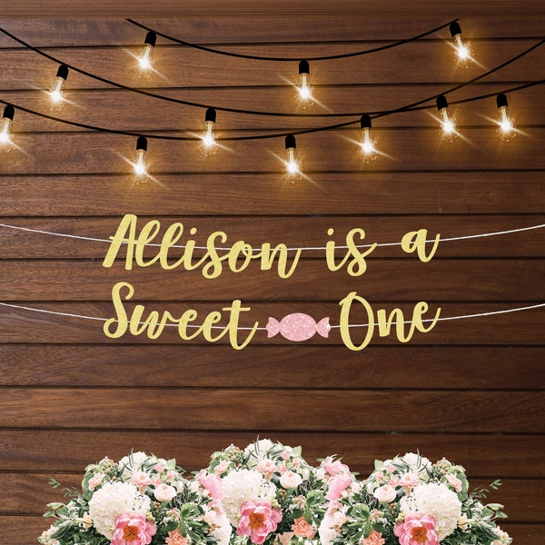 Sweet One First Birthday Decorations - Etsy